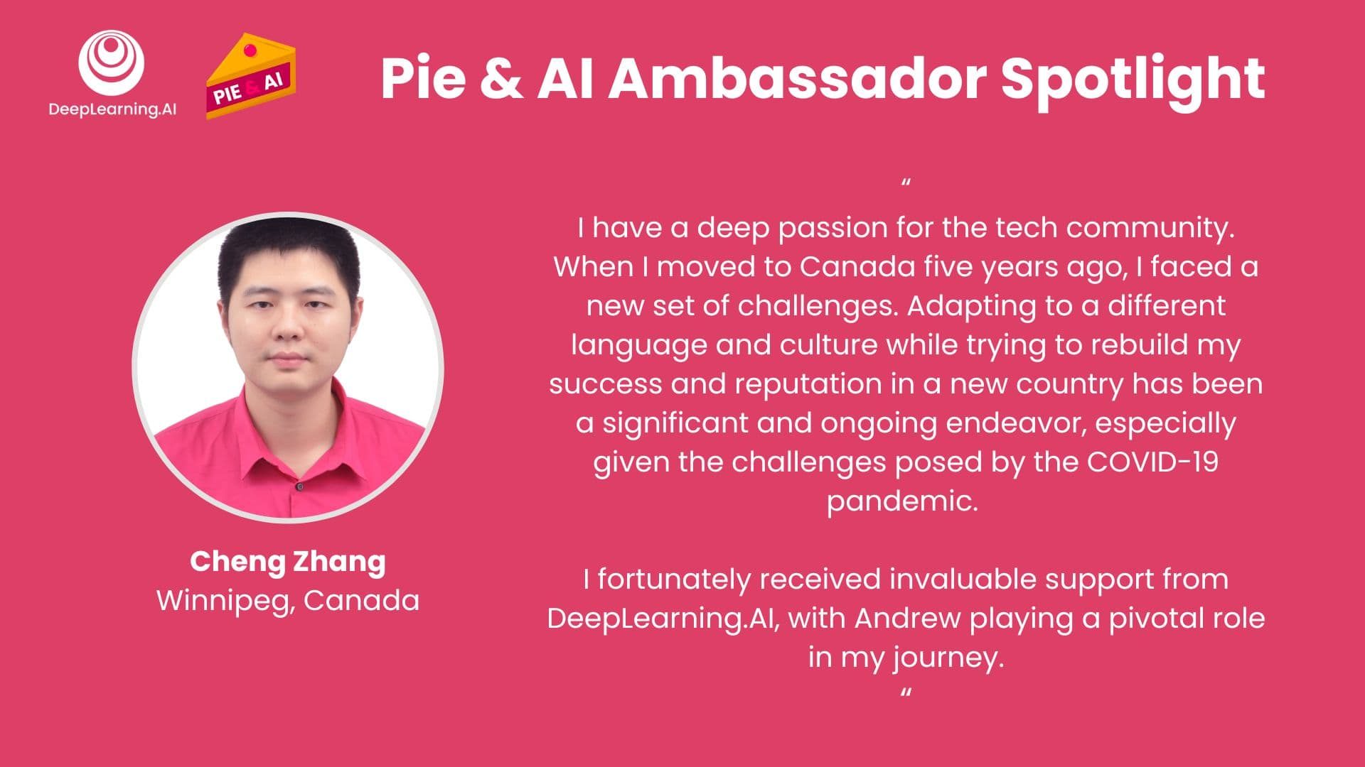 Ambassador Spotlight | AI Events - DeepLearning.AI